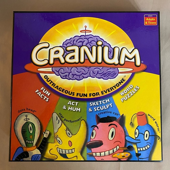 Hasbro | Games | Cranium Board Game For Adults Teens Award Winning ...